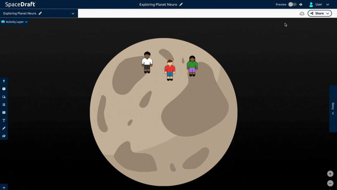 How Do I Preview My Spacedraft Spacedraft